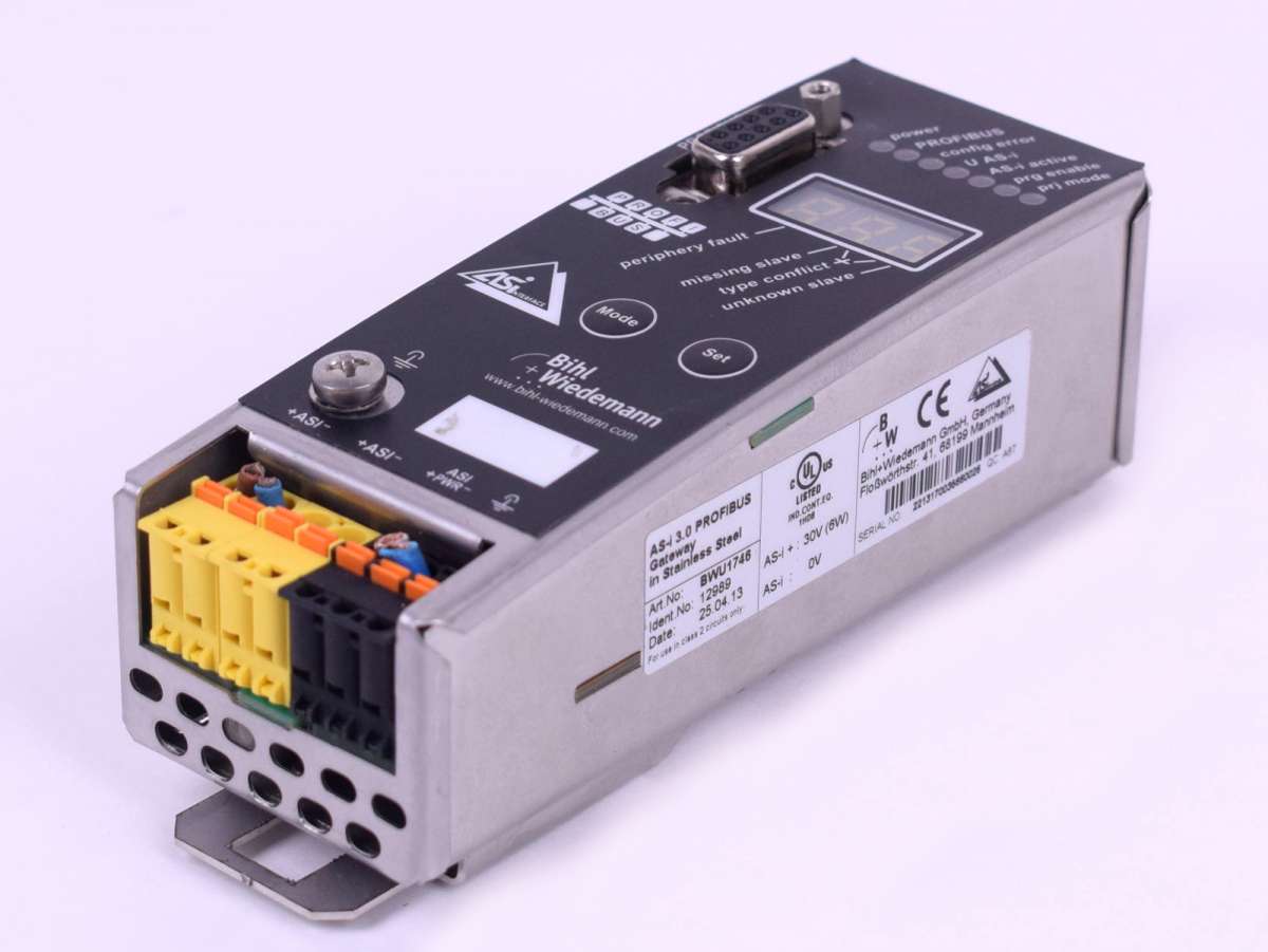 Bihl+Wiedemann Interface AS-i 3.0 Profibus BWU1746 | Ackrutat Shop