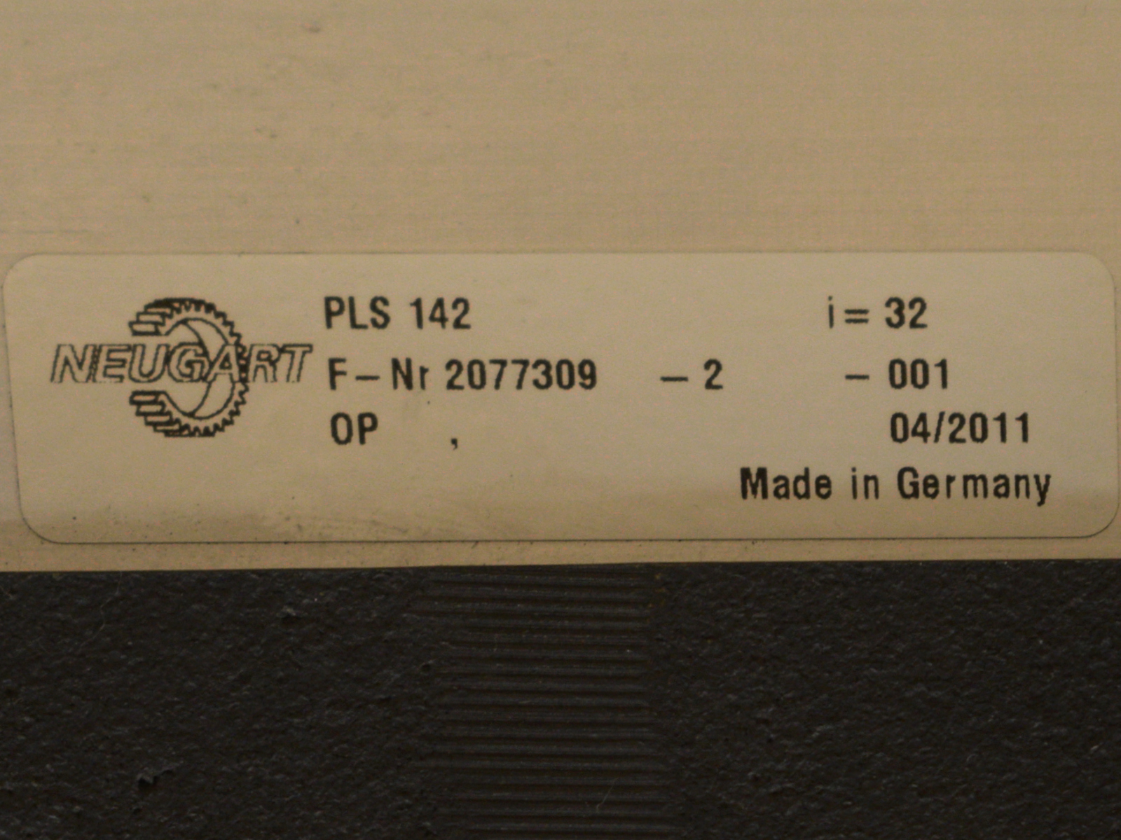 Neugart Planetengetriebe PLS 142 Getriebe i= 32 Umlaufrädergetriebe 2077309