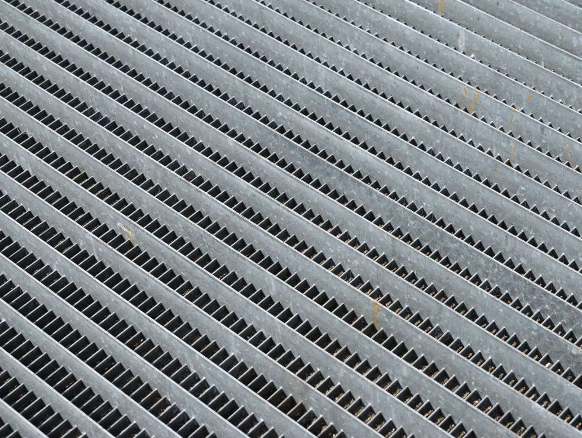 Gitterrost 2075 x 950 x 40 mm (BxTxH) Stahlgitter verzinkt Industrie-Rost