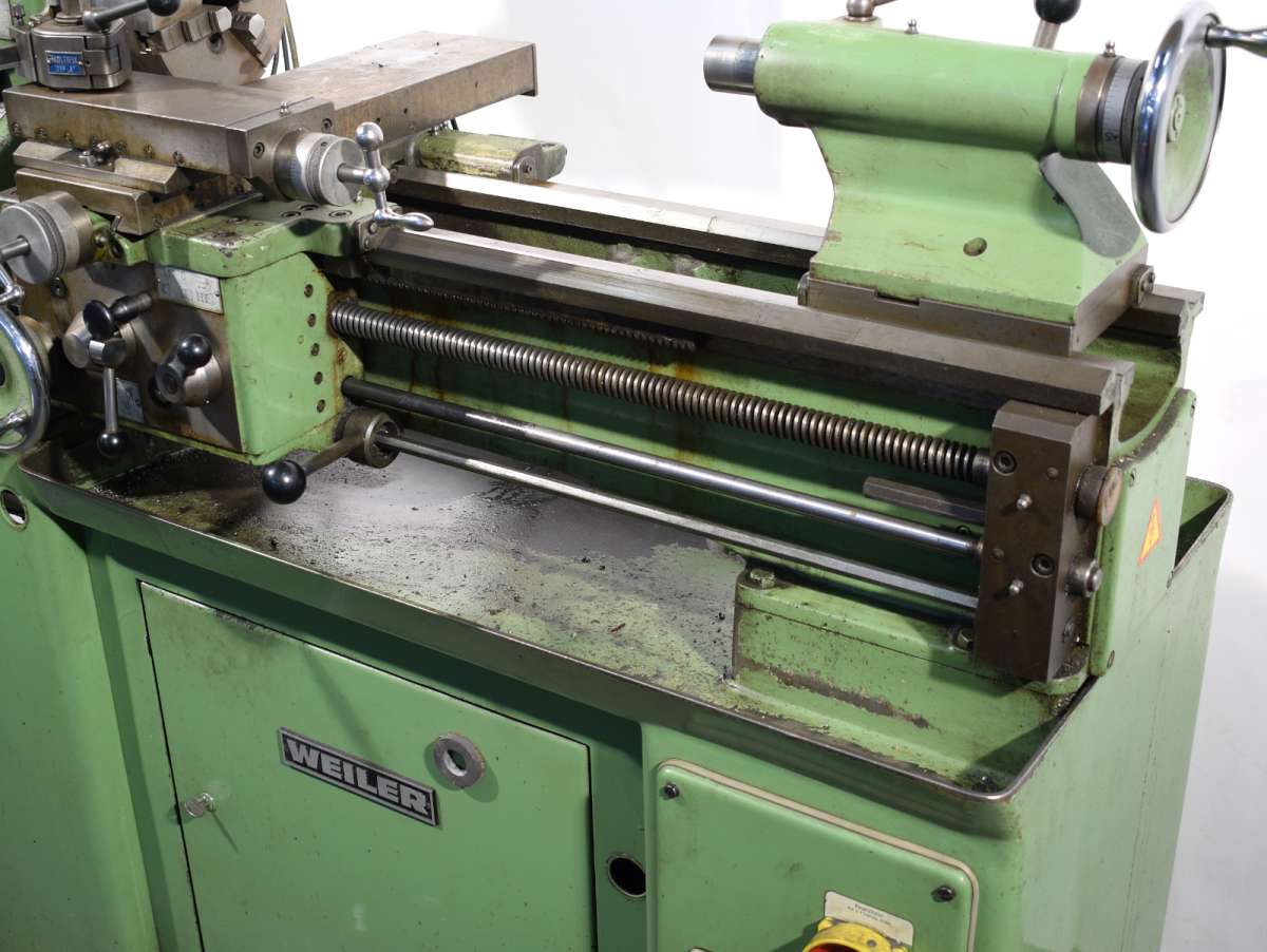 Weiler Drehmaschine Matador Drehbank Leit-Zugspindeldrehmaschine Drechselbank