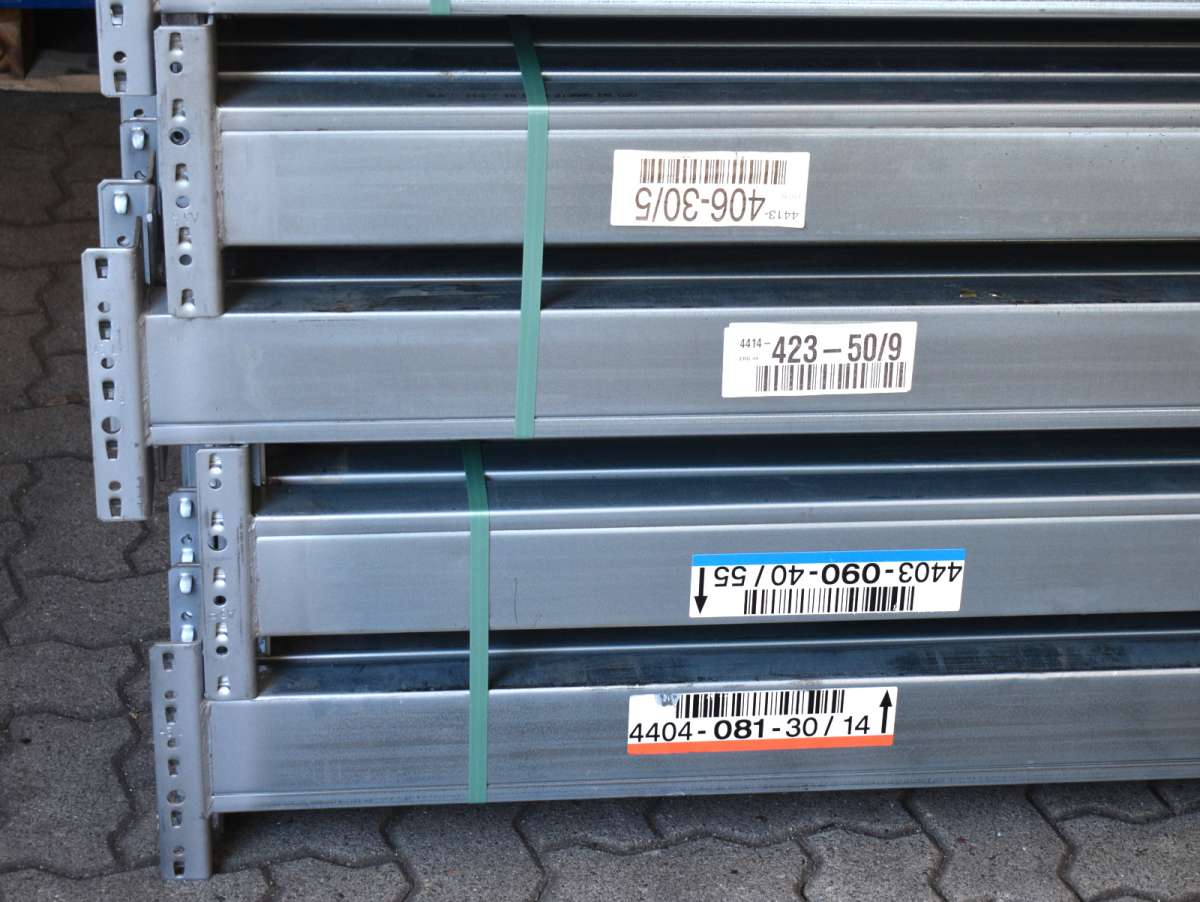 Dexion P90 H 4,5 m Palettenregal gebraucht Hochregal Schwerlastregal ...