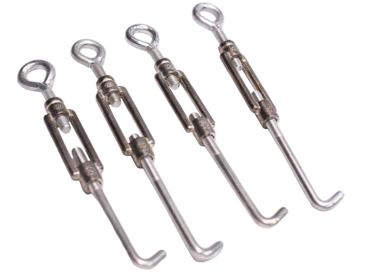 Spannschraube Spannschloß Seilspanner mit Auge/Haken | Ackrutat Shop