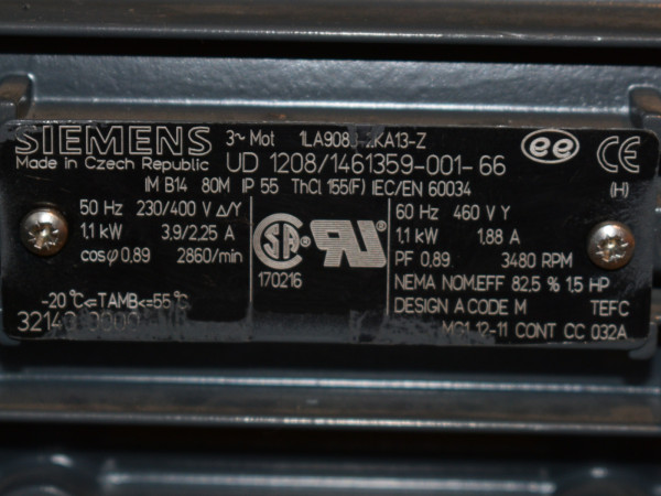 Siemens Asynchronmotor 1PH7 228-2HF000AA3 160 kW | Ackrutat-Shop