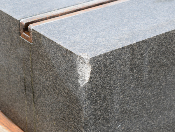 Kontrollplatte Granitplatte 2840 x 1200 x 280 mm (LxBxH) Messplatte m ...