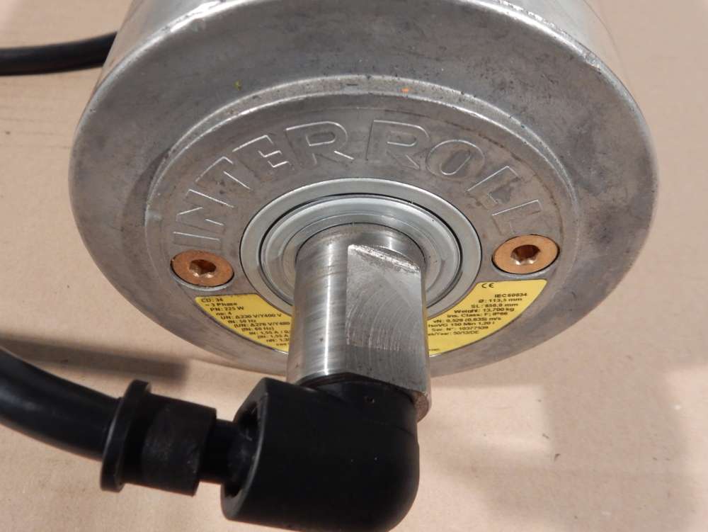 Umlenkrolle RL 650 mm Interroll 113i Trommelmotor | Ackrutat Shop