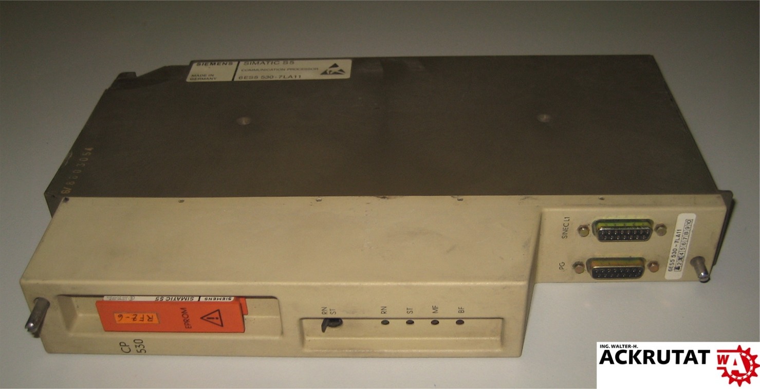 Siemens Simatic S5 6ES5 530-7LA11 E01 CP 530 | Ackrutat Shop
