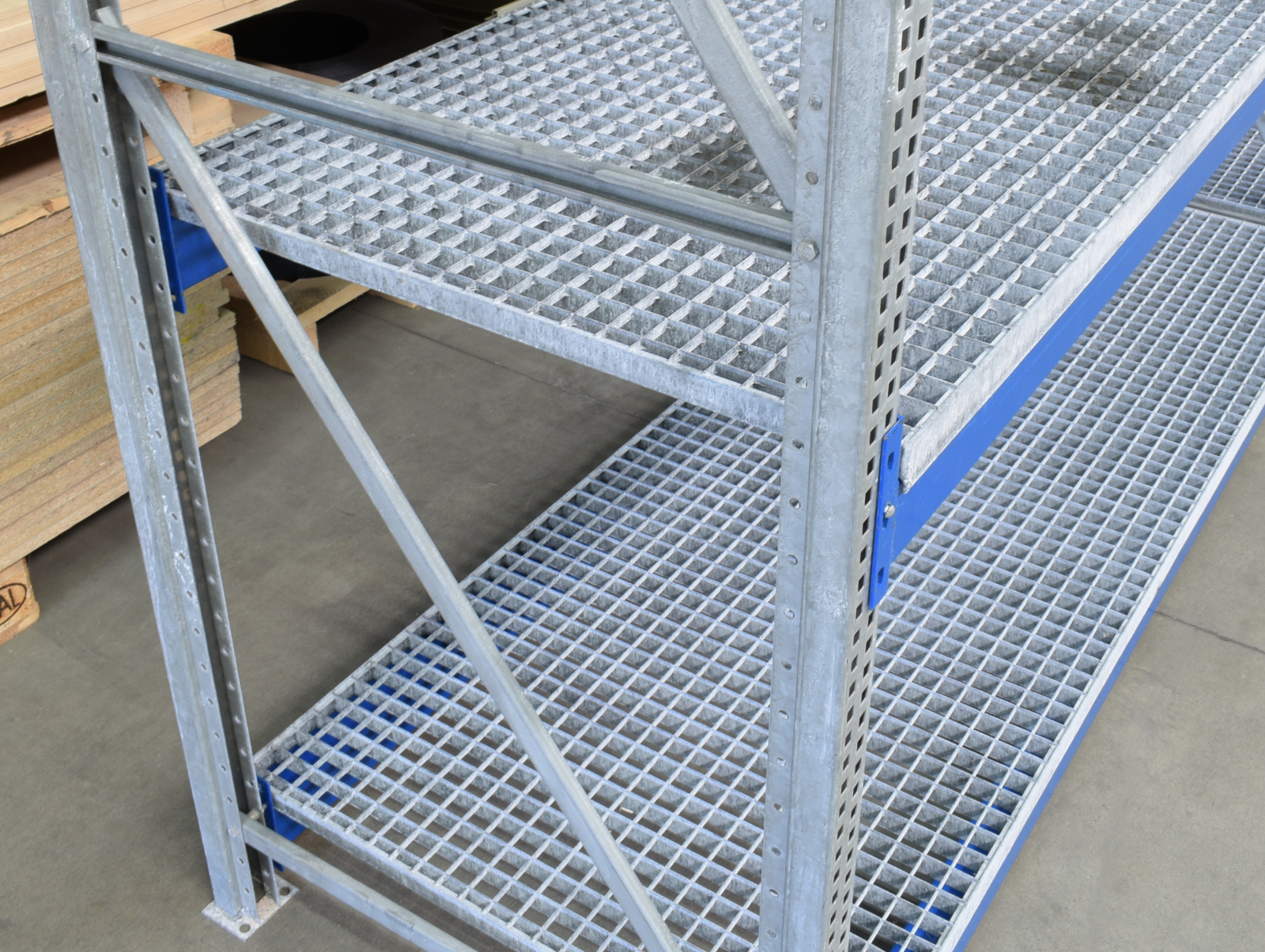 Schäfer Weitspannregal Höhe 2190 mm Tiefe 805 mm | Ackrutat-Shop