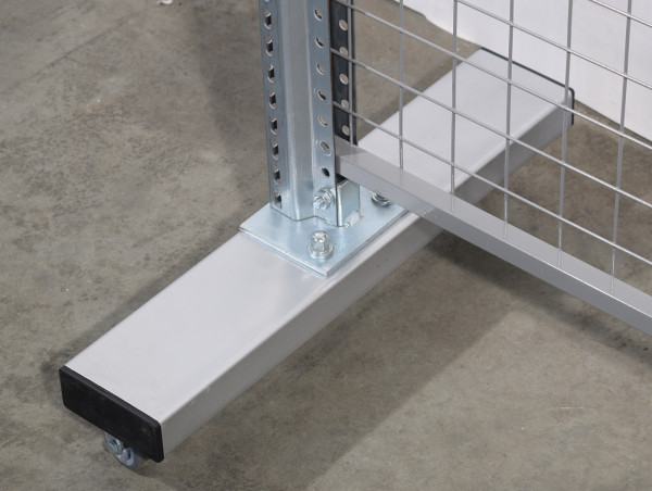 Trenngitter mobil 1215 x 515 x 2360 (BxTxH) Absperrgitter Trennwand ...