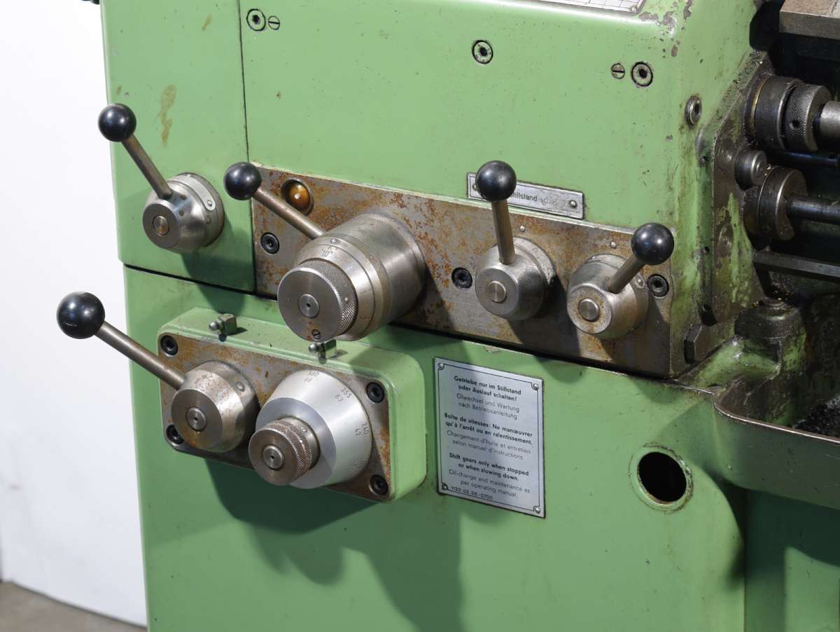 Weiler Drehmaschine Matador Drehbank Leit-Zugspindeldrehmaschine ...