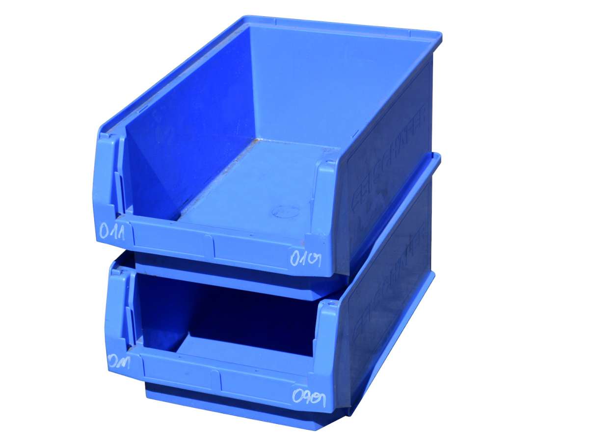 54x SSI Schäfer LF 532 Sichtlagerkästen 312 x 500 x 200 (BxTxH ...