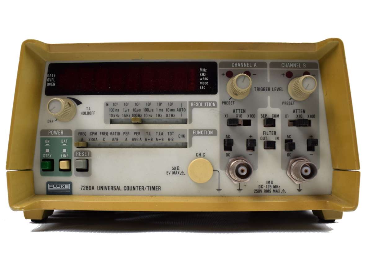 Fluke Universal Counter / Timer 7260A 125 MHz | Ackrutat Shop