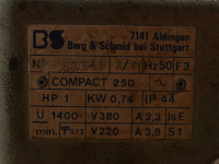 Metallkreissäge Berg & Schmid Compact 250 Handkreissäge Metallbearbeitung