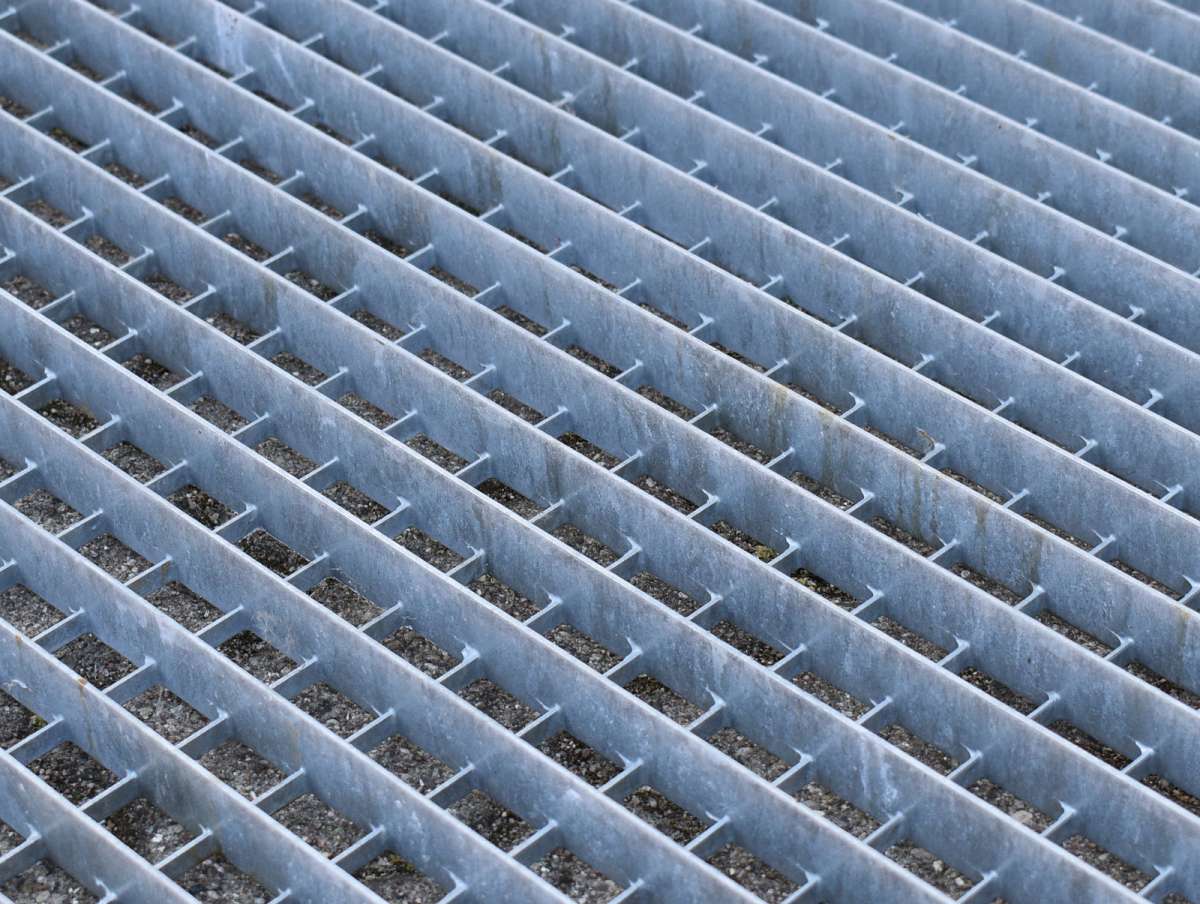 10x Gitterrost 1000 x 1000 x 30 mm (BxTxH) Industrie-Rost verzinkt ...