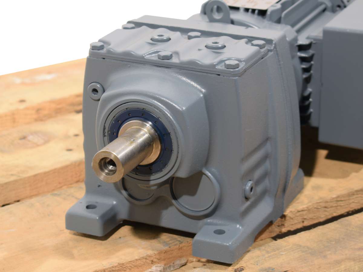 SEW-Eurodrive Stirnrad-Getriebemotor R37 DRS71S4BE05 Elektromotor i= 24 ...