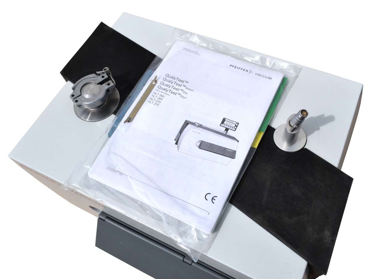 Pfeiffer Vacuum Helium Lecksucher HLT260 Qualytest | Ackrutat Shop