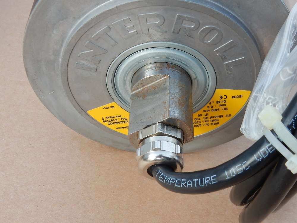 Interroll 138i Trommelmotor Antriebsrolle L1450 mm | Ackrutat Shop