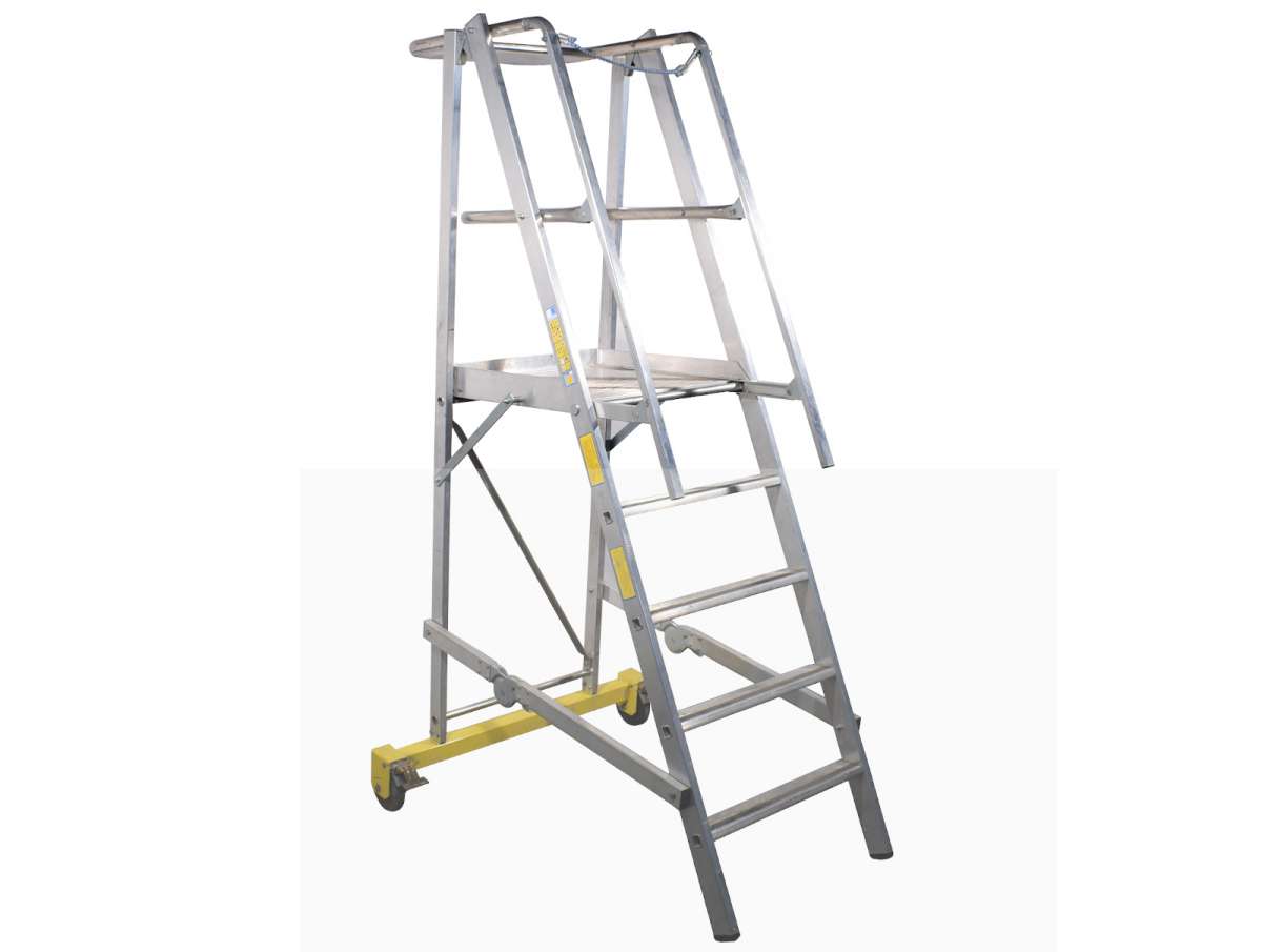 Zarges Plattformleiter 41 202 Arbeitsleiter Arbeitsplattform DIN EN 131 ...