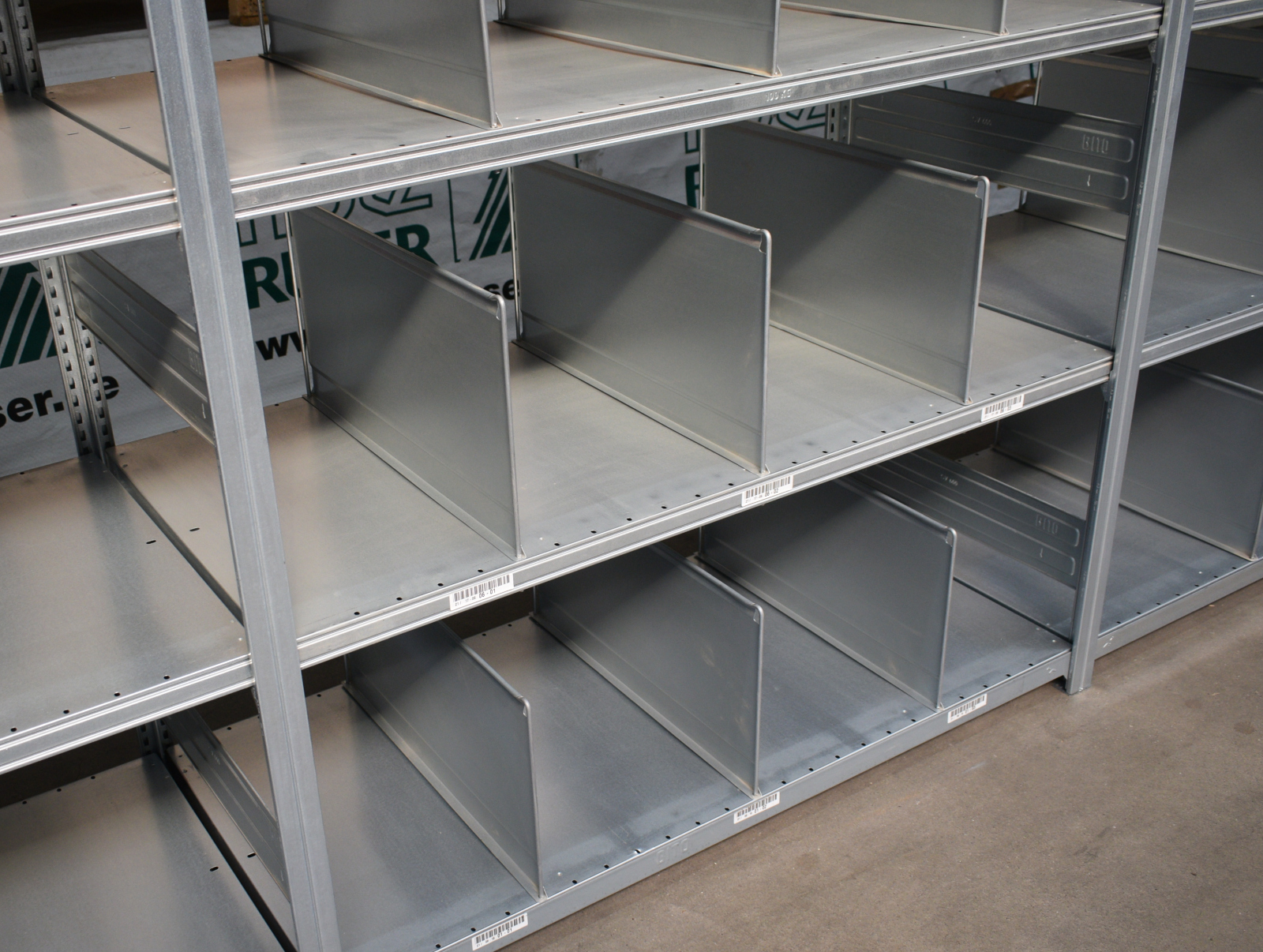 Bito Lagerregal Fachbodenregal Höhe 2500mm Tiefe 600mm | Ackrutat-Shop