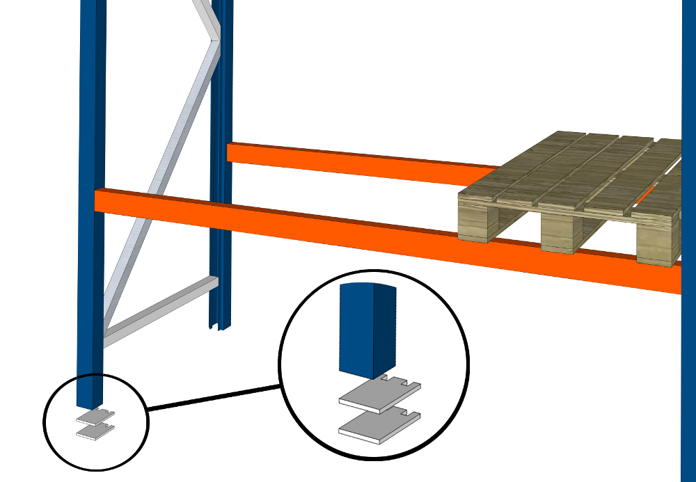 10 Unterlegplatten Bito Pro Palettenregal Regal | Ackrutat Shop