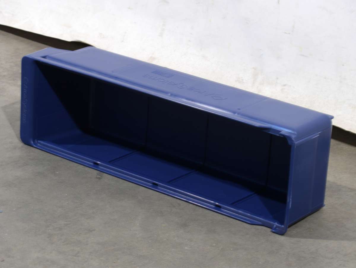 96x Arca Systems 9111 Regalkasten blau Polypropylen | Ackrutat Shop