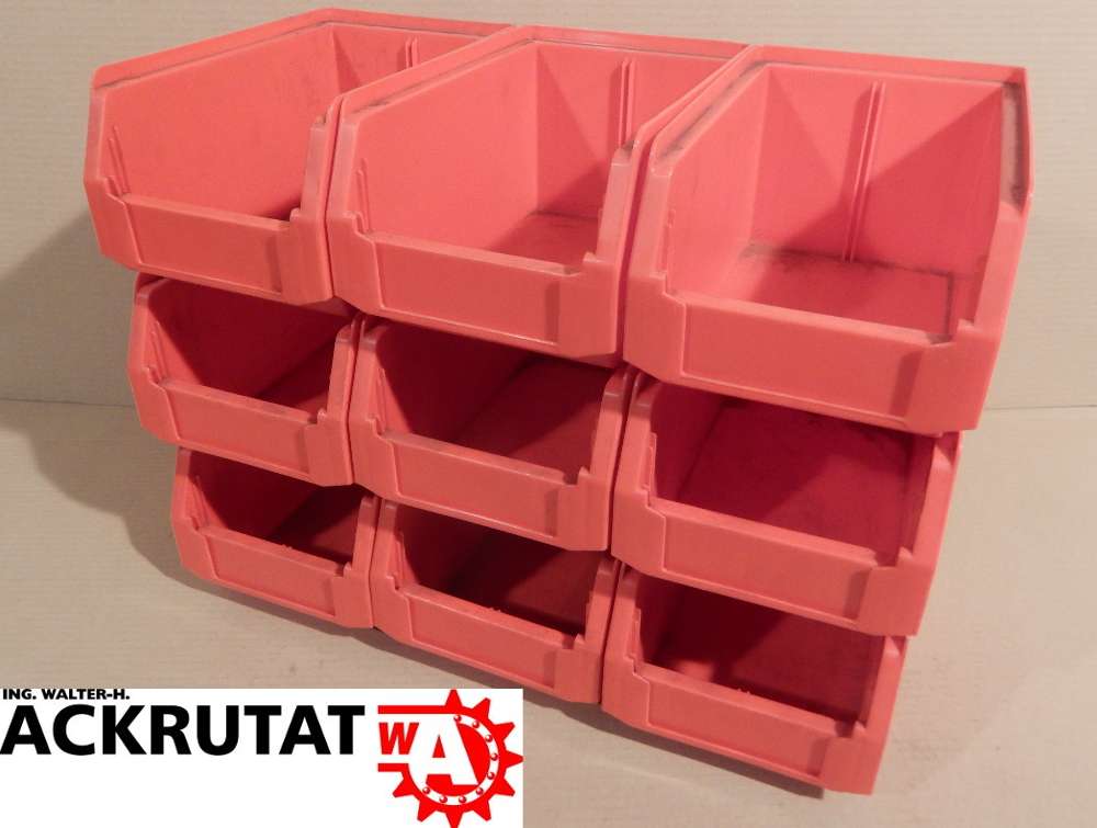 9x Sichtlagerbox SSI Schäfer LF 221 ZW Lagerbox | Ackrutat Shop