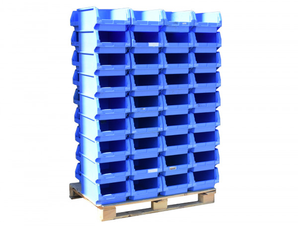 54x SSI Schäfer LF 532 Sichtlagerkästen 312 x 500 x 200 (BxTxH ...