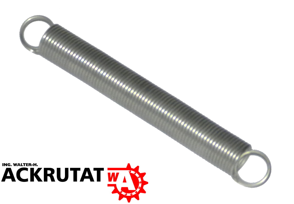 Spannfeder/Zugfeder aus Edelstahl für Notaus | Ackrutat Shop