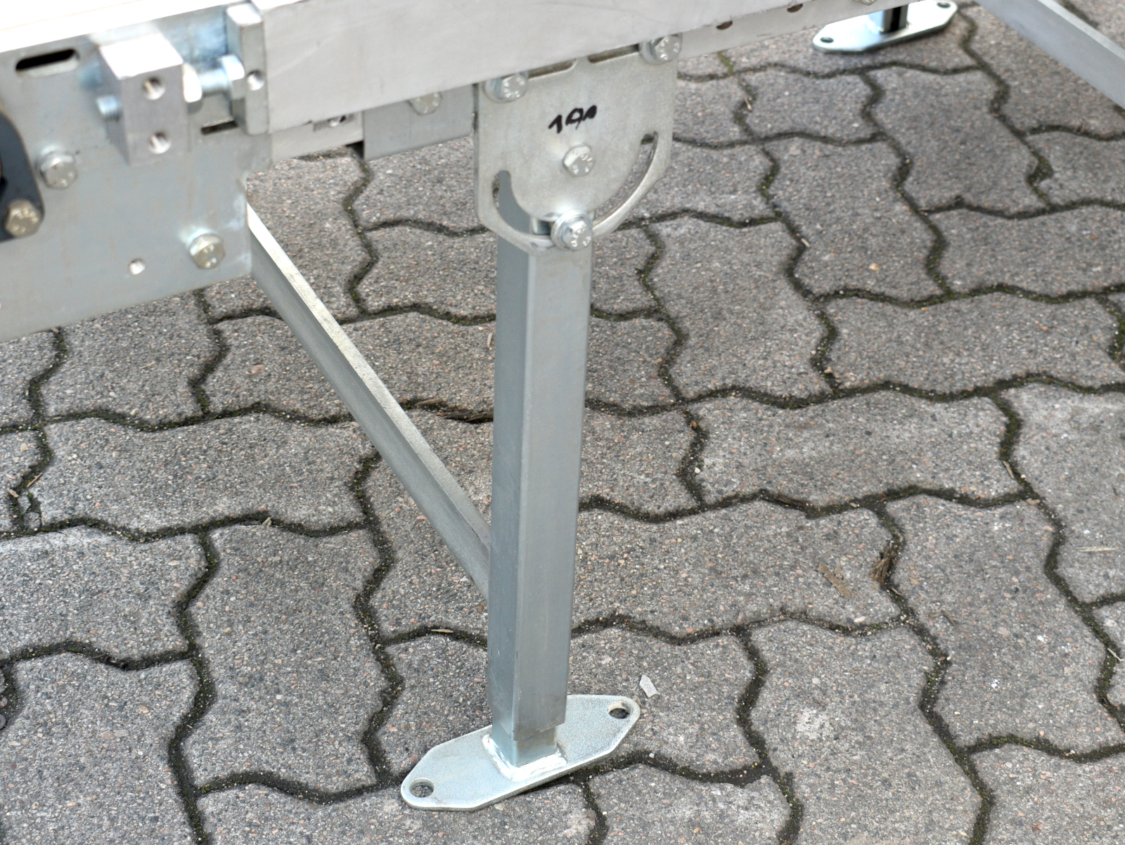 Transnorm Gurtförderer PVC Rillengurt Länge 1.565 mm | Ackrutat-Shop