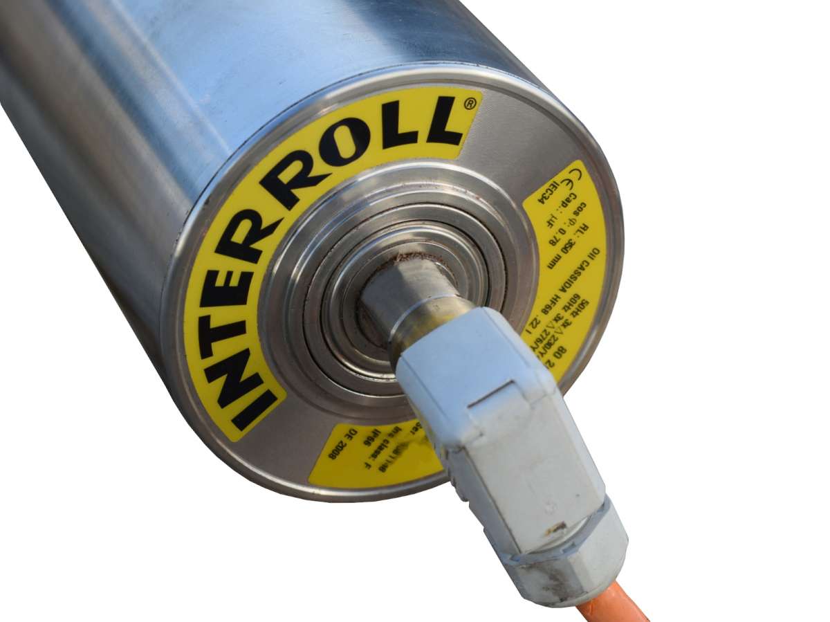 Interroll Trommelmotor RL350 mm Edelstahl Walzenmotor Ø 80 ...