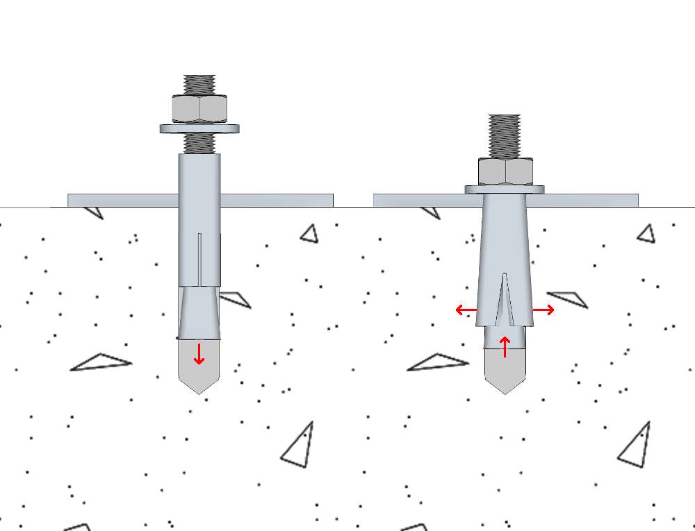 50 St. 10/90 Betonanker Bodenanker Palettenregal | Ackrutat Shop