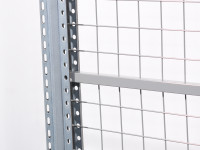 Trenngitter mobil 1215 x 515 x 2360 (BxTxH) Absperrgitter Trennwand ...